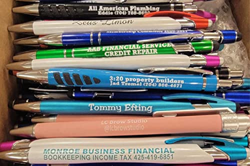 Box Of Misprint Pens - Plastic - Ink Ballpoint Bulk Ballpoint Retracta ...
